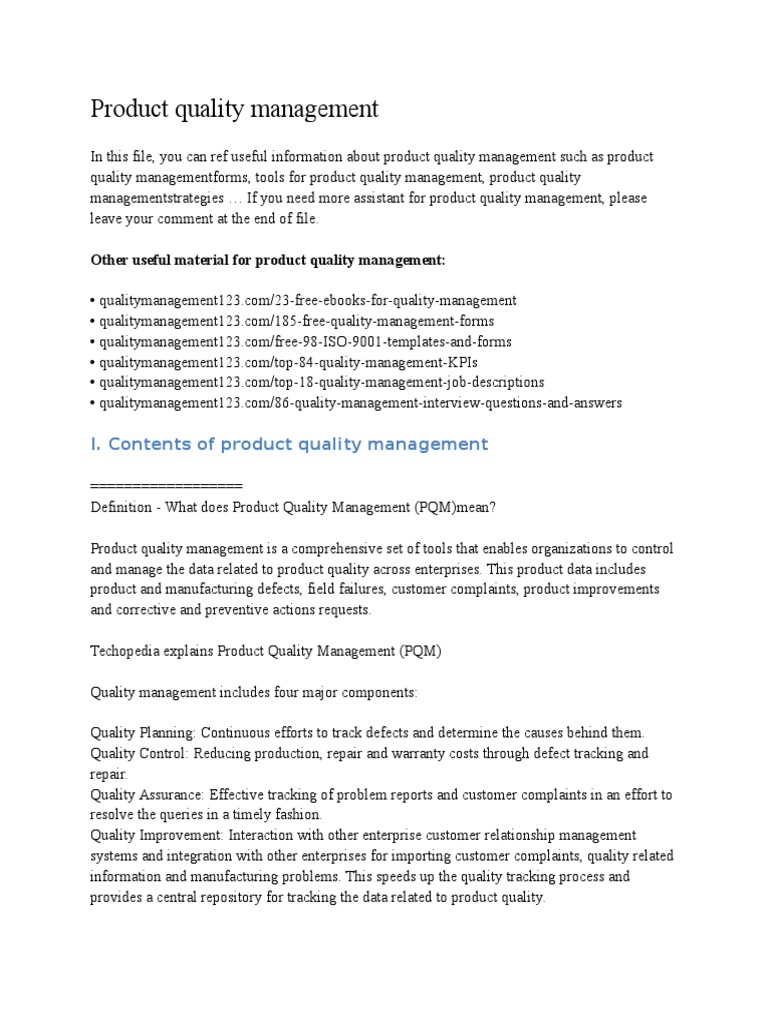 Product Quality Management | PDF | Scatter Plot | Histogram