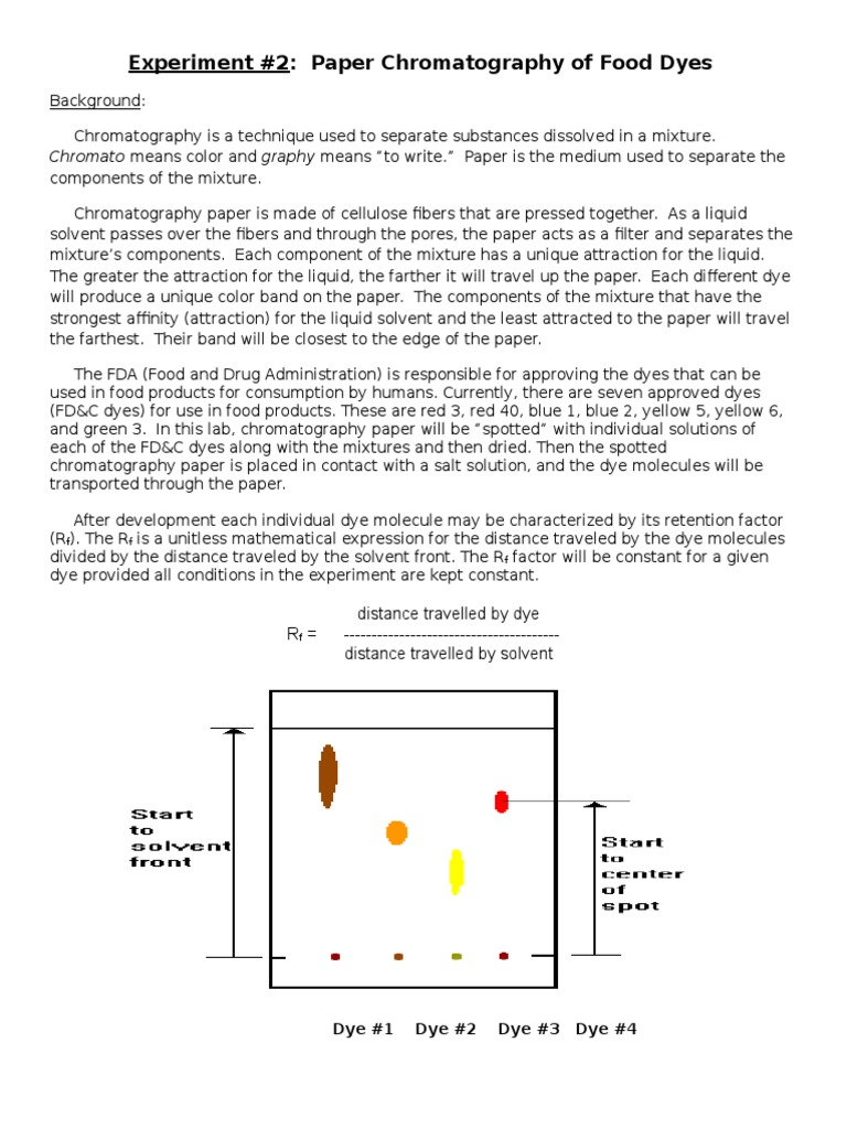 Experiment 2 | PDF | Chromatography | Analytical Chemistry