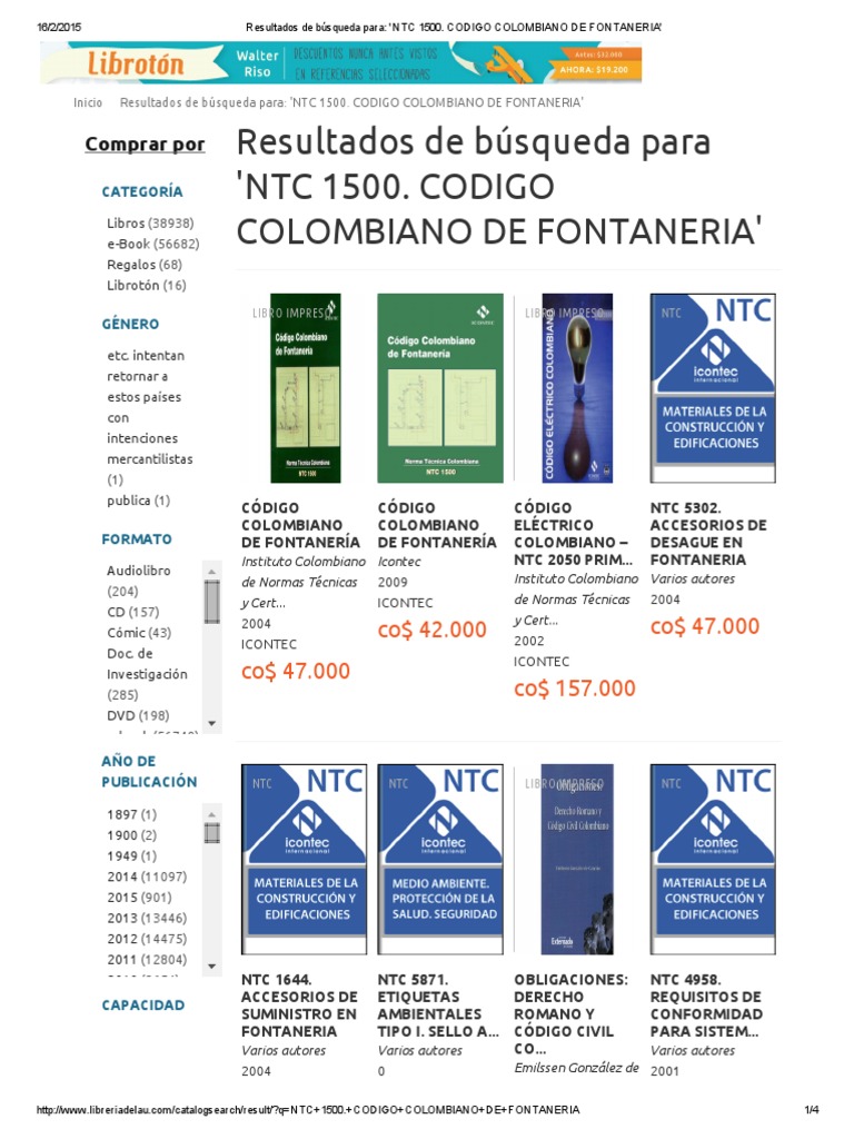NTC Normas para Descargar | PDF | Science | Tecnología (general)