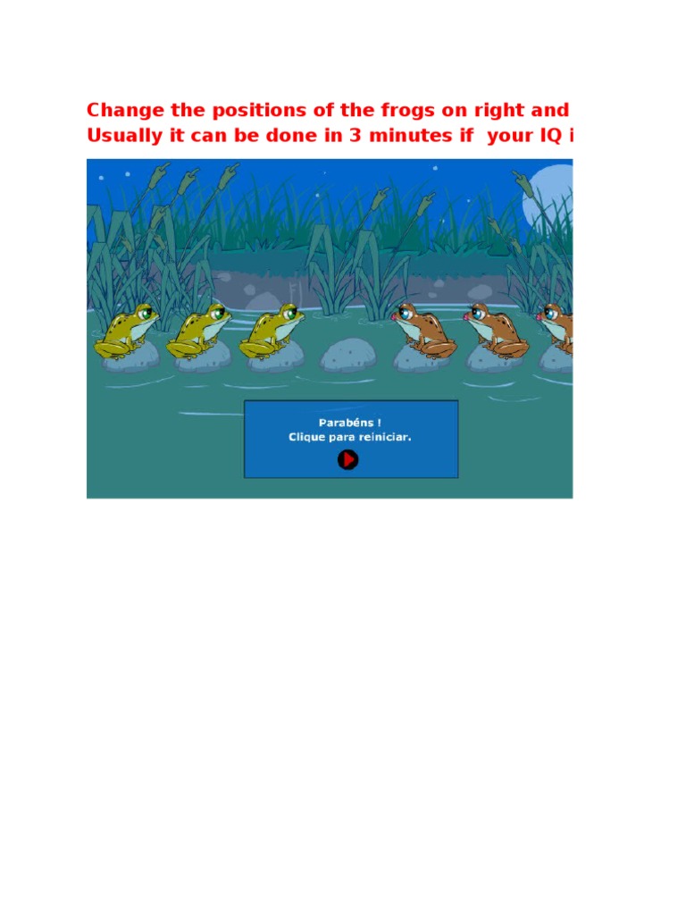 Frog Leap | PDF