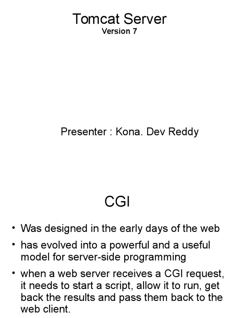 Tomcat | PDF | Java Server Pages | Apache Http Server