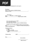 URNEK Odluka o Isplati Regresa | PDF