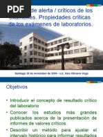 Guia de Valores Criticos de Laboratorio (1) | PDF | Laboratorios ...
