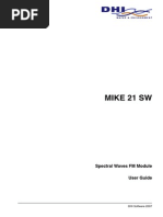 MIKE 21 Hydrodynamic Module Guide | PDF | Time Series | Fluid Dynamics