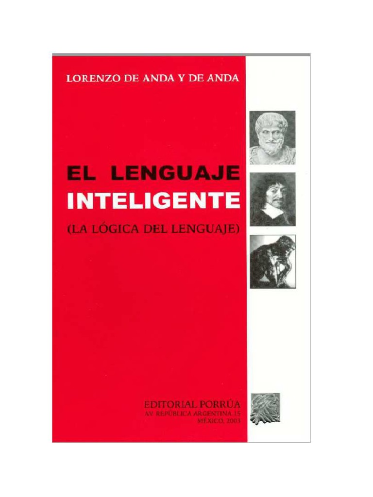 El Lenguaje Inteligente La Lógica Del Lenguaje - Lorenzo de Anda | PDF