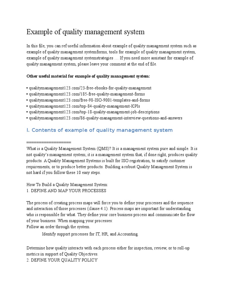 Example of Quality Management System | PDF | Scatter Plot | Histogram