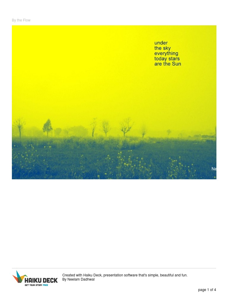 By The Flow | PDF