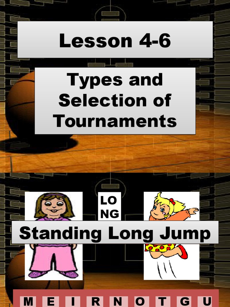 Tournament Types & Selection Guide | PDF | Career & Growth | Self ...