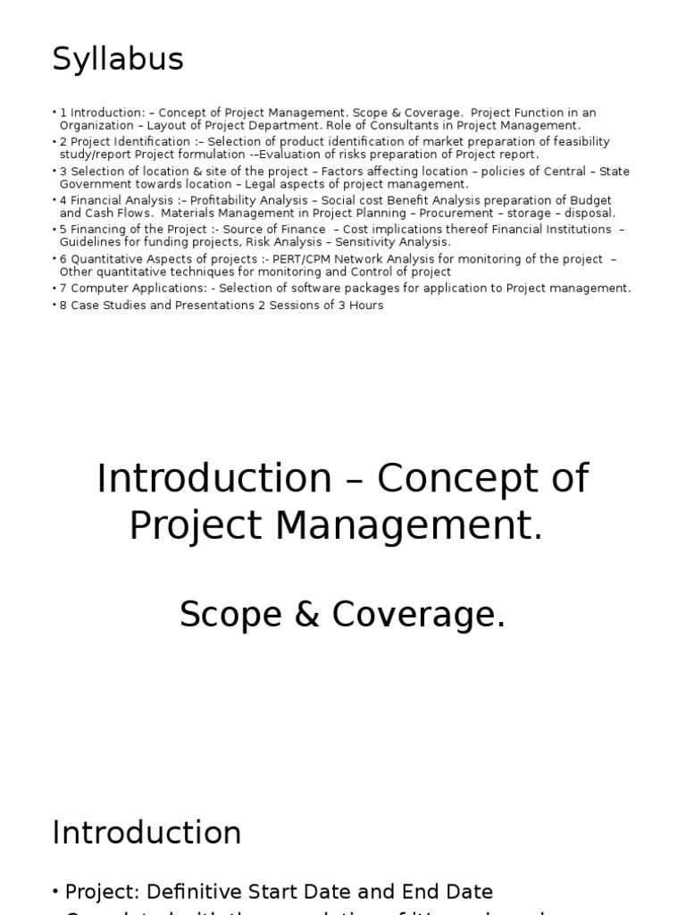 MMS Project Management Overview | PDF | Project Management | Business