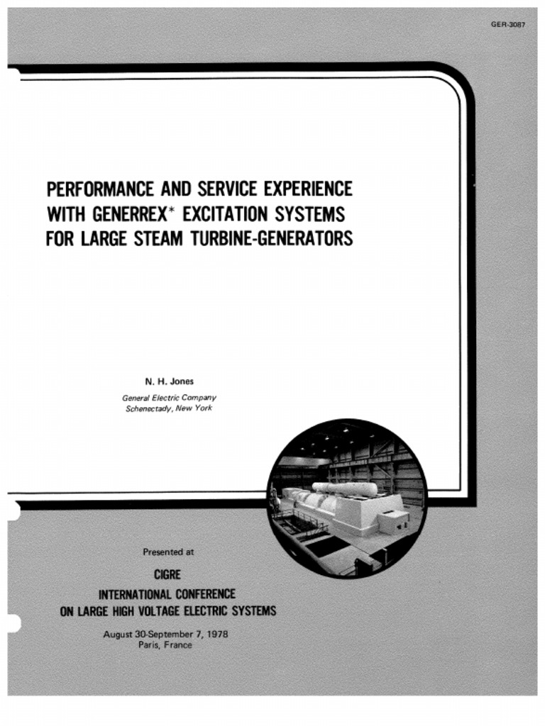 GE Exciter | PDF