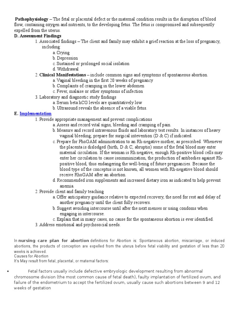 Path o Physiology | PDF | Miscarriage | Fetus