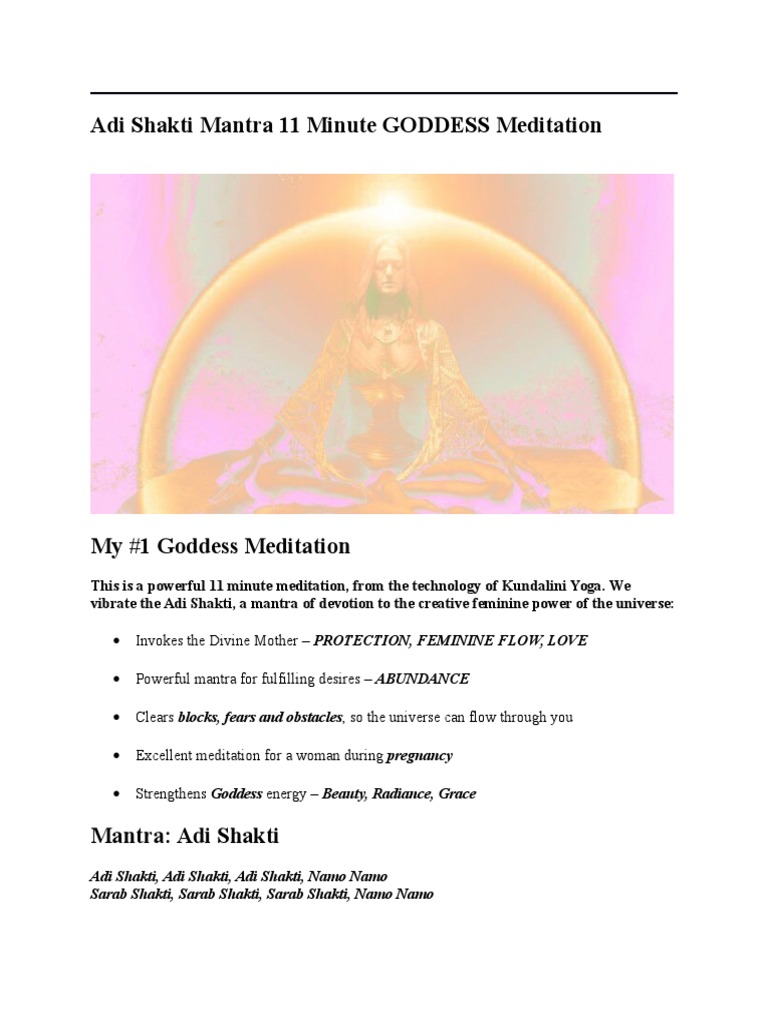 Shakti Goddess Mantra Mahadevi Wikipedia