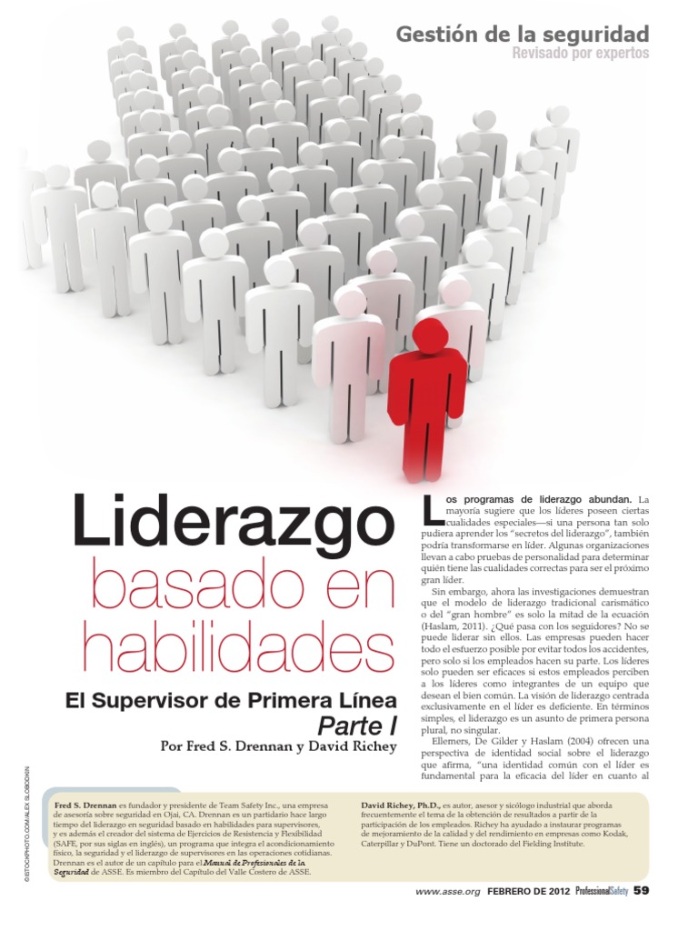 Liderazgo_Supervisor de 1ra Linea_parte 1 | Objetivo | Liderazgo ...