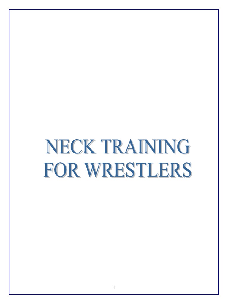 Neck Training For Wrestlers-Client | PDF | Vertebral Column | Spinal Cord