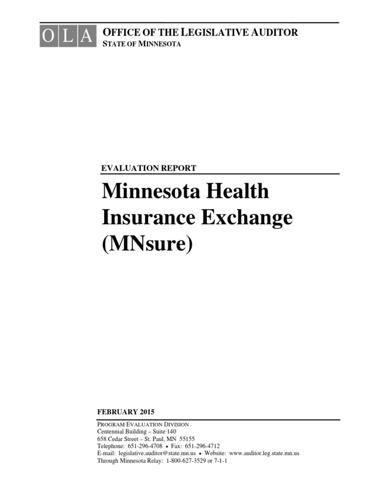 Mnsure PDF | PDF | Health Insurance In The United States | Patient ...