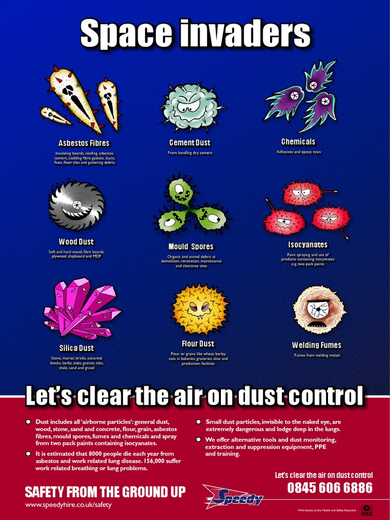 Dust Posters | PDF | Personal Protective Equipment | Chronic ...