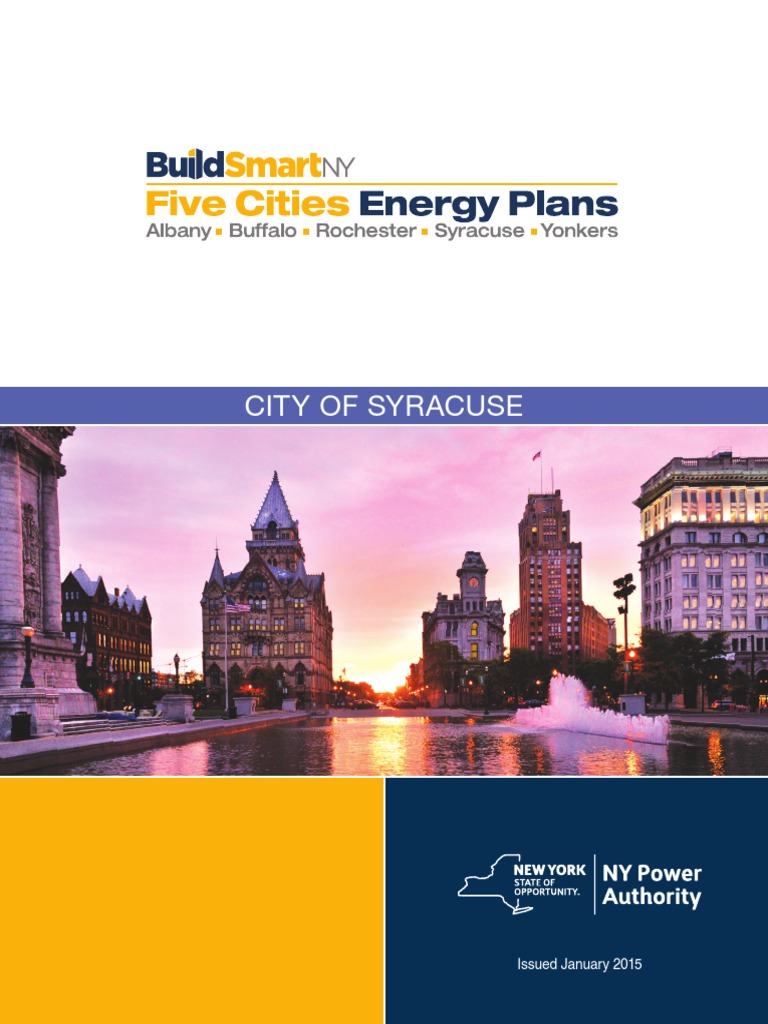Syracuse Energy Plan | PDF | Efficient Energy Use | Energy Management