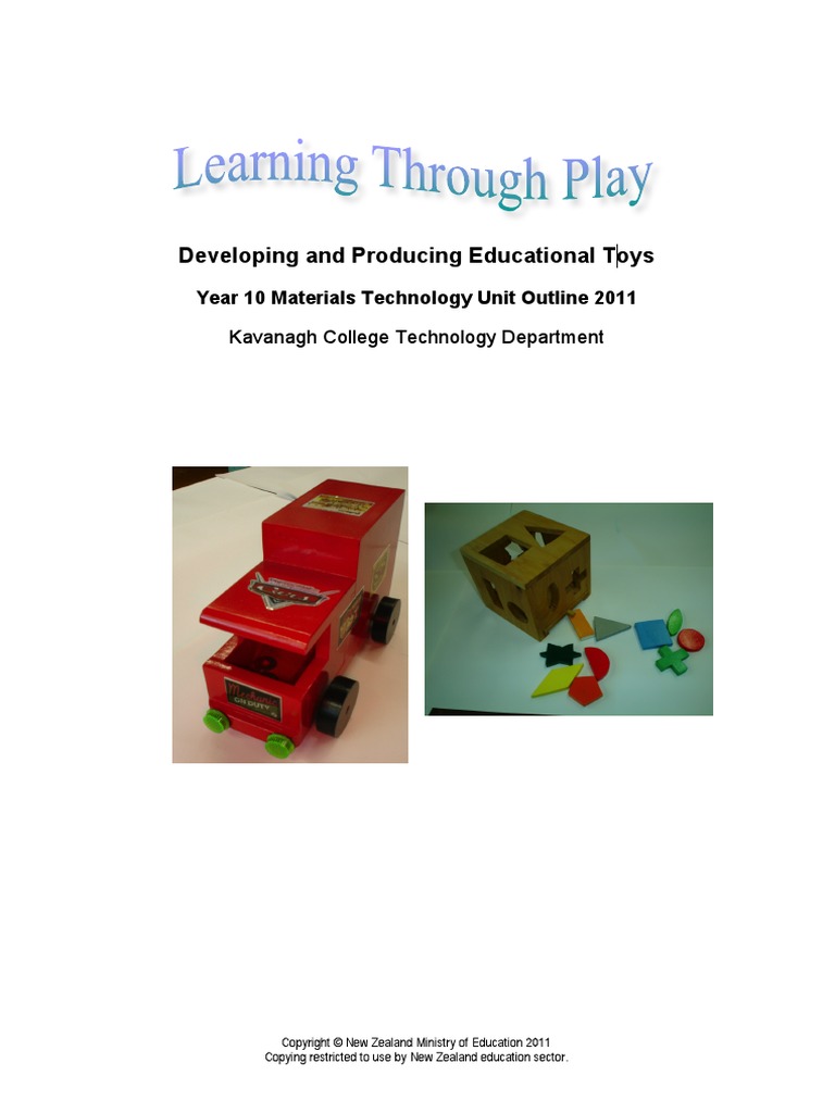 Learning Through Play | PDF | Evaluation | Educational Assessment