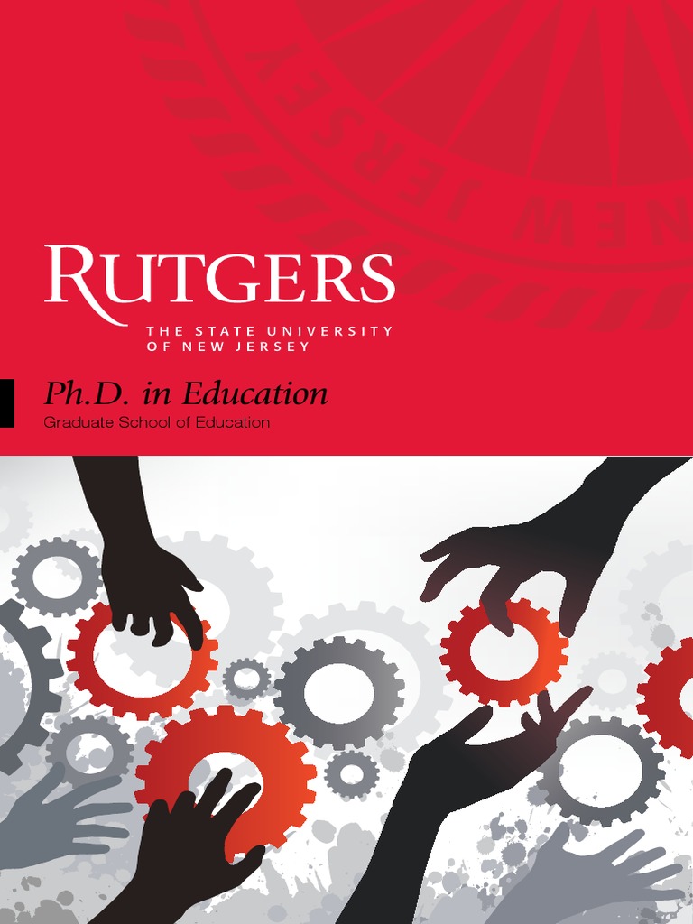 Rutgers PHD Brochure | PDF | Postgraduate Education | Doctor Of Philosophy