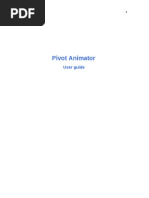 Pivot Animator Usage and Features Guide | PDF