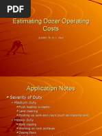 Dozer Production Productivity | PDF | Nature