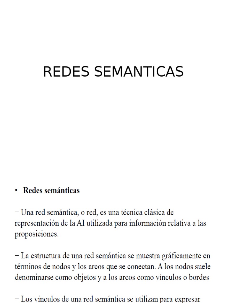 Redes Semanticas en Prolog | PDF