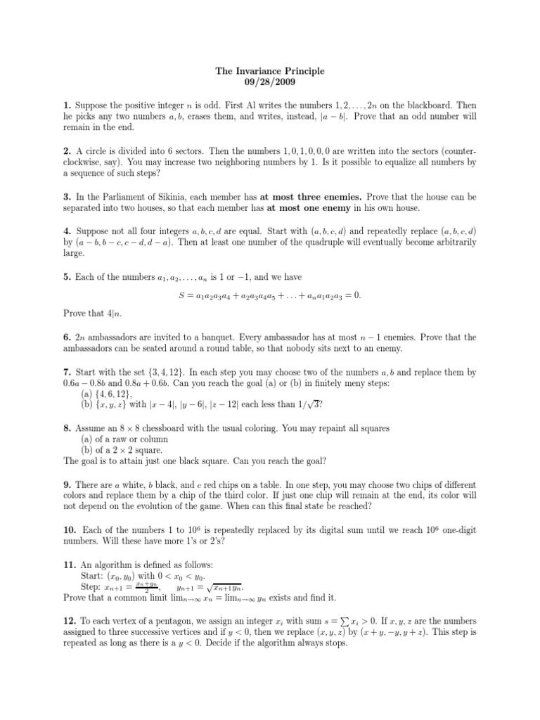 Dunno | PDF | Integer | Mathematical Relations