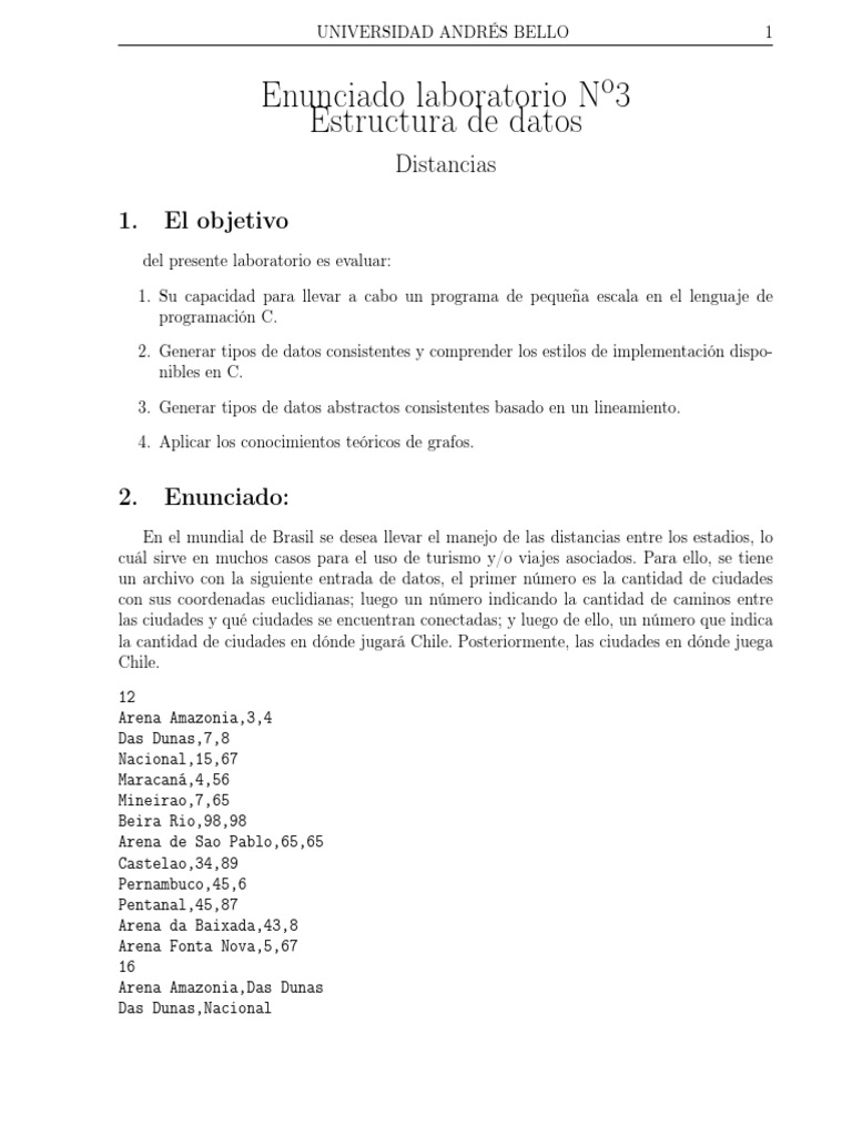 Estructura de Datos: Laboratorio 3 | PDF | Datos de computadora ...