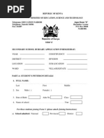 Kenya Secondary School Leaving Certificate | PDF