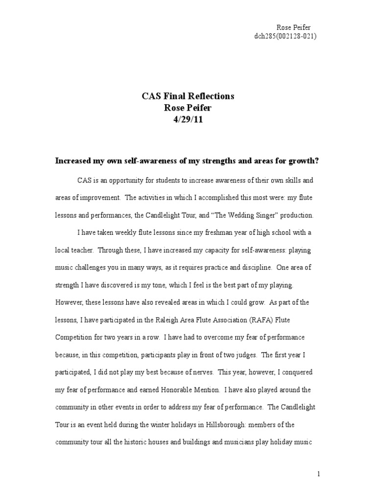 CAS Final Reflections-2 | PDF | Hunger | Homelessness