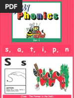 Jolly Phonics Letter "S" | PDF