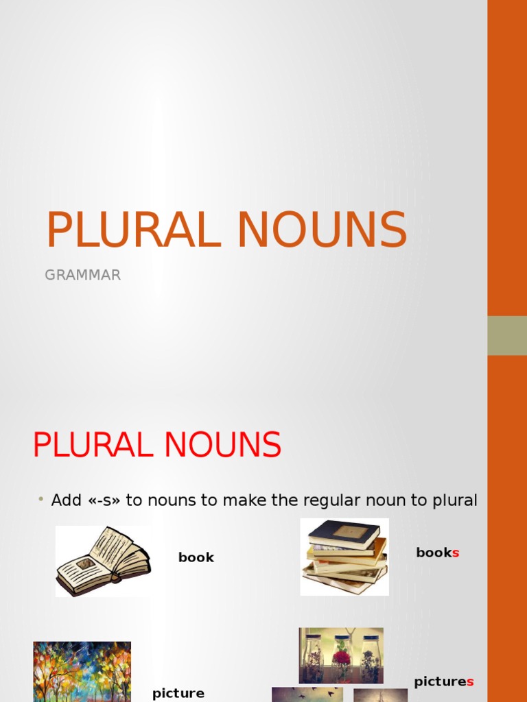 Rules for Forming Plural Nouns | PDF