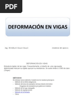 SEMANA 02 - Deflexión de Vigas MÉTODO SUPERPOSICIÓN | PDF