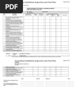 Inspection Checklist For Installation of Earthing System | PDF ...