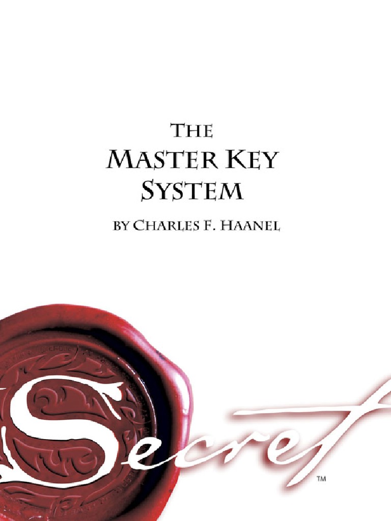Master Key System | PDF | Thought | Mind