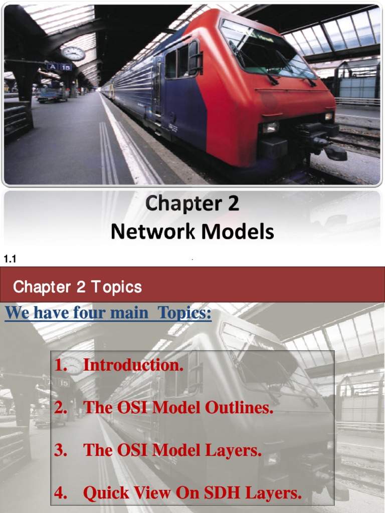 Chapter 2 Network Models Part1 | PDF | Osi Model | Computer Network
