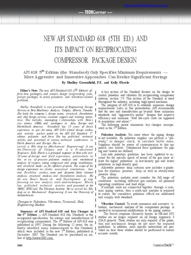 (454386910) CT2-2008 - API-618-Standard-5th-Ed-Part1-3 | PDF ...