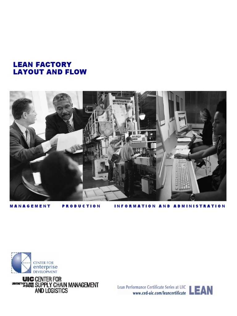 Lean Factory Layout and Flow | Lean Manufacturing | Enterprise Resource ...