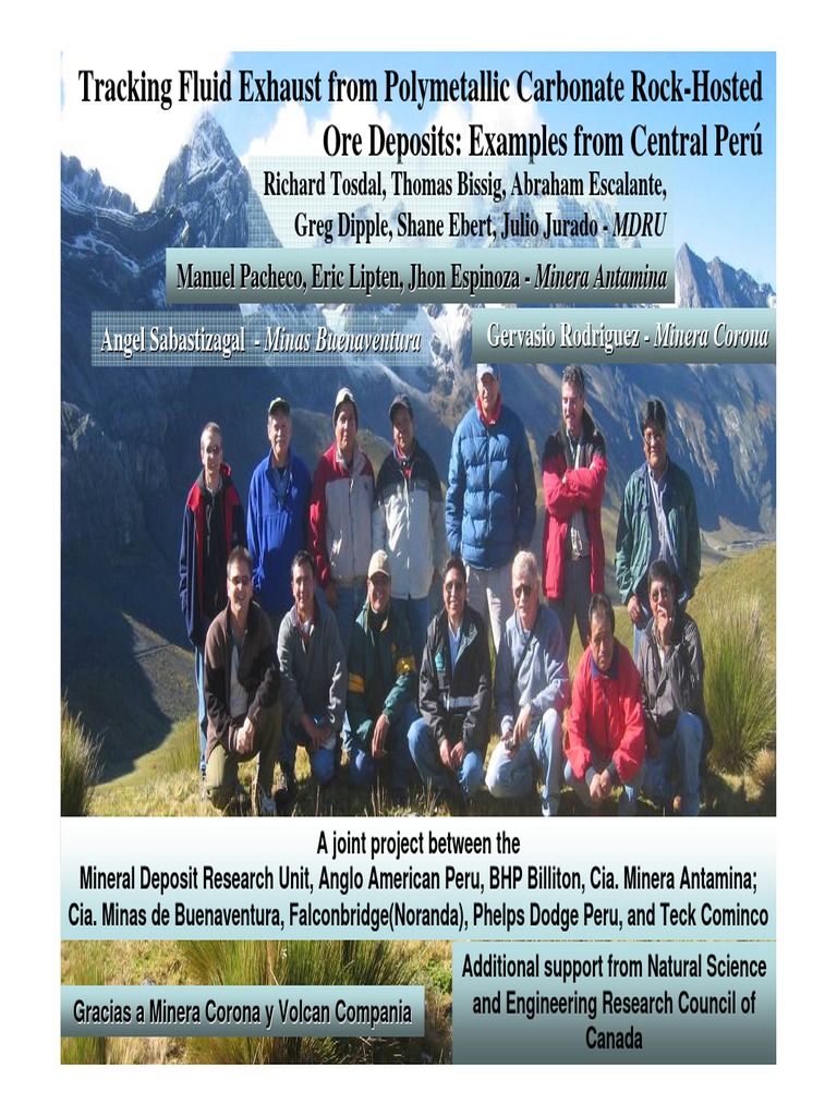 Richard Tosdal | PDF | Minerals | Geochemistry