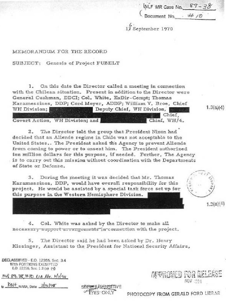 Genesis of Project Fubelt | PDF