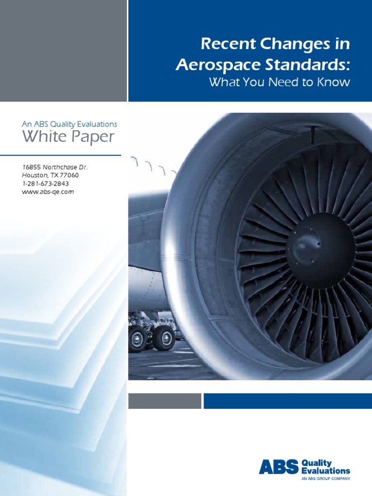 Recent Changes in Aerospace Standards | PDF | Audit | Risk Management