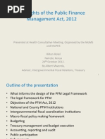 PFM Law (Pocket Sized) | PDF | Government Budget Balance | Fiscal Policy