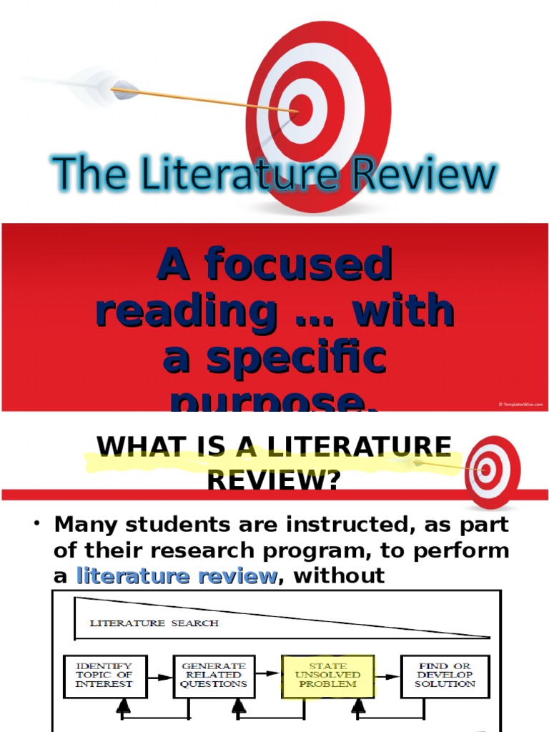 A Comprehensive Guide to Conducting an Effective Literature Review ...