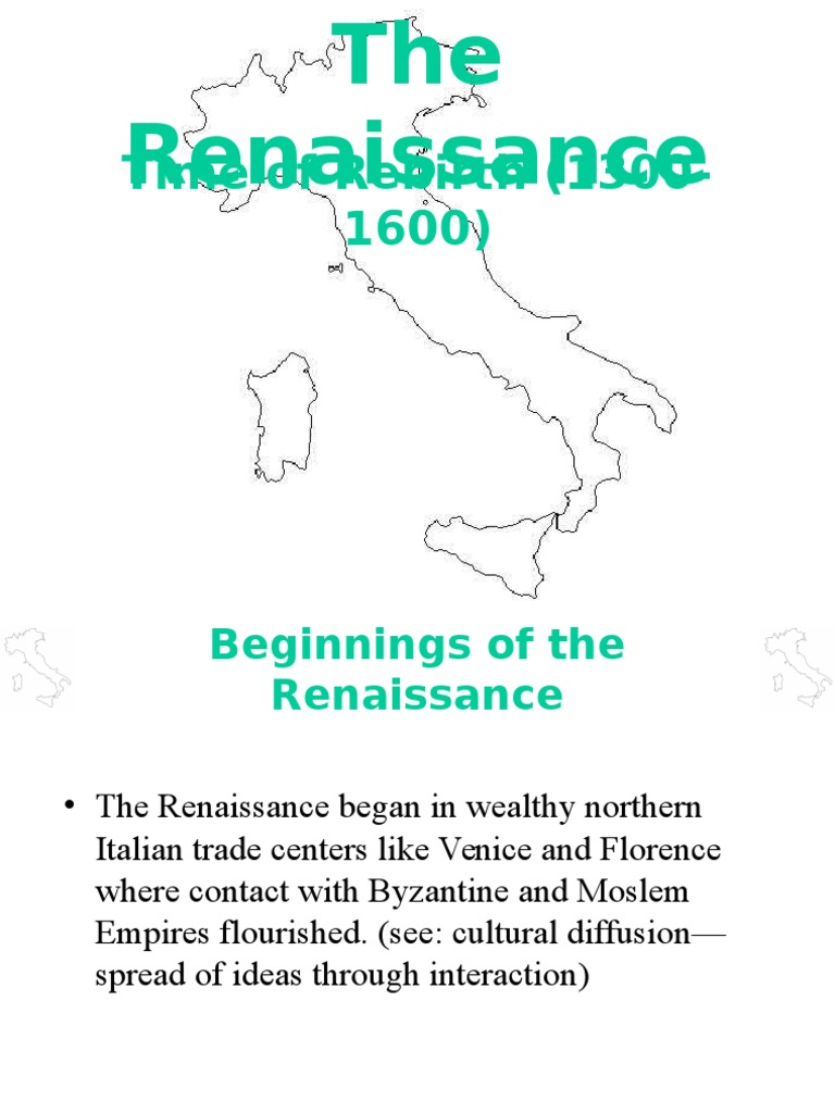 The Renaissance | PDF | Renaissance | Humanism