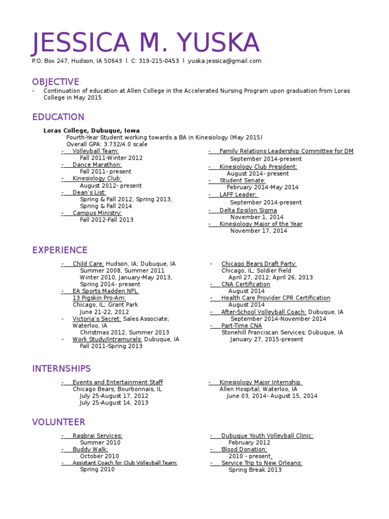 Resume Jessica New | PDF