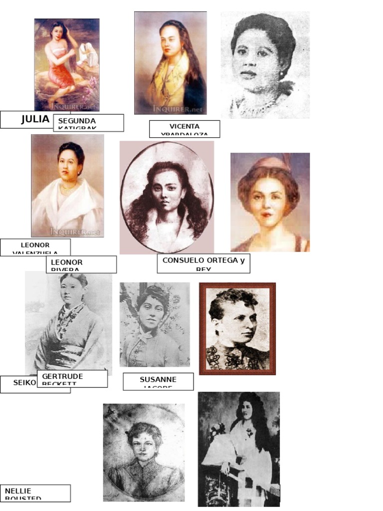 Kasintahan Ni Rizal With Pictures