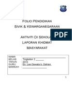 Contoh Penghargaan Folio | PDF