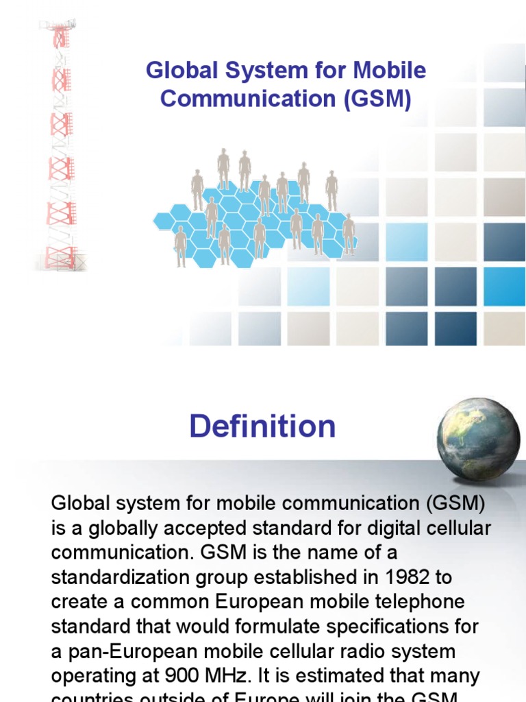 Global System For Mobile Communication (GSM) | PDF | Gsm | Radio ...