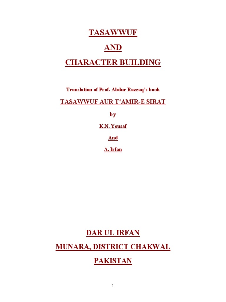 Lataif and Character Building | PDF | Religion & Spirituality