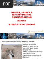Hydrotesting Checklist | PDF